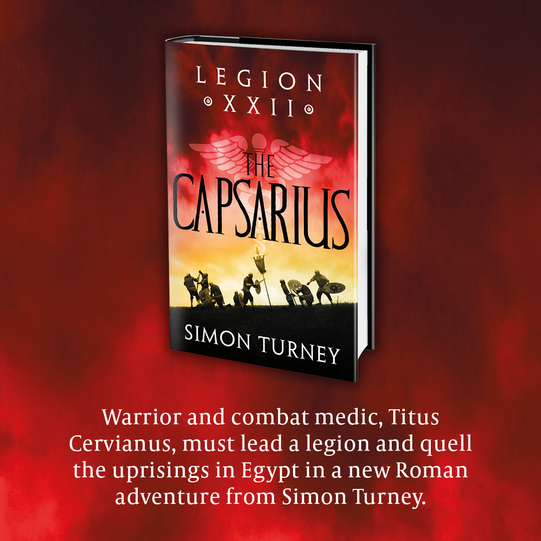 BLOG TOUR – The Capsarius by Simon Turney!! | David's Book Blurg